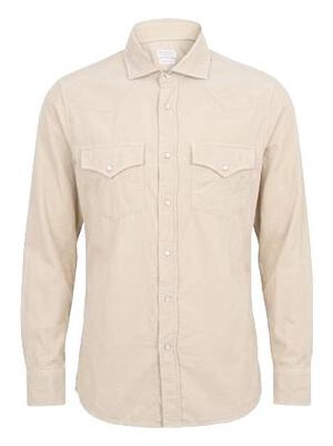 Brunello Cucinelli Shirt Size Cotton - Beige