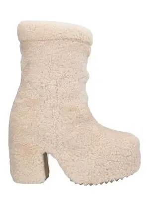 Inuikii Shearling Ankle Boots - White