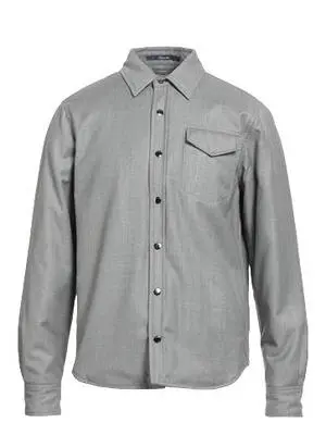 DRUMOHR Shirt Size Virgin Wool - Grey