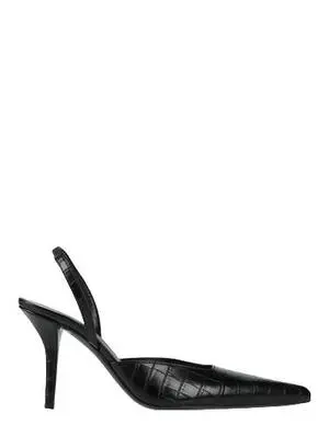 GIA BORGHINI Slingback Pumps - Black