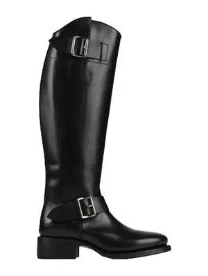 Dsquared2 Calfskin Leather Riding Boots - Black