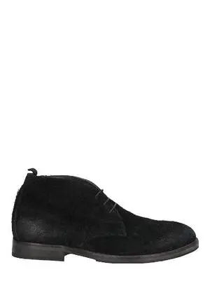 Moma Ankle Boots In Leather - Black