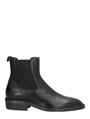Moma Leather Chelsea Boots - Black