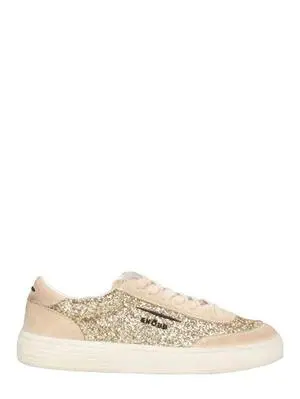 GHOUD VENICE Low-top Glittered Sneakers - Gold