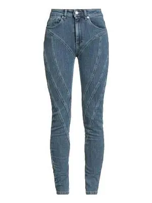 VICOLO Skinny High-waisted Jeans - Blue