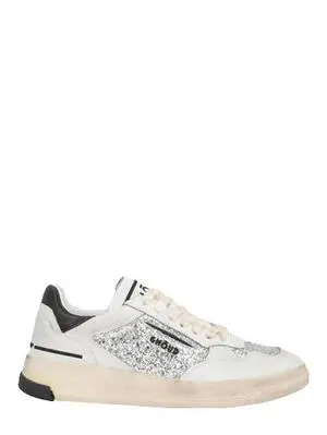 GHOUD VENICE Leather And Textile Low-top Sneakers - White