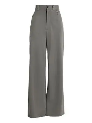 Fabiana Filippi Wide-leg High-waisted Trousers - Grey