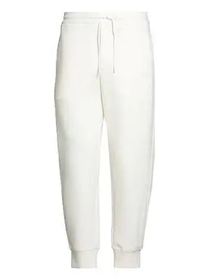 Emporio Armani Pants Ivory Size Cotton, Polyester, Elastane - White