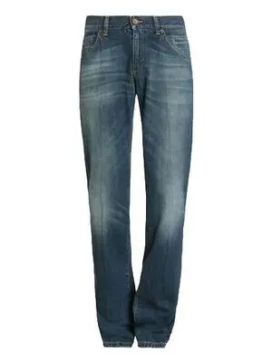 Dolce & Gabbana Straight-leg Denim Jeans - Blue