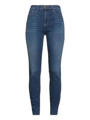 Emporio Armani Cotton-blend Skinny Jeans - Blue