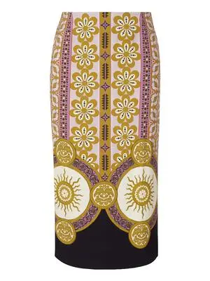 La DoubleJ Printed Pencil Skirt - Multicoloured