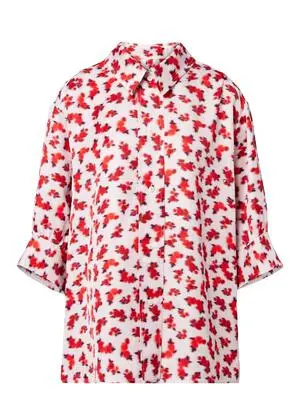 JIL SANDER Printed Viscose Shirt - Multicoloured