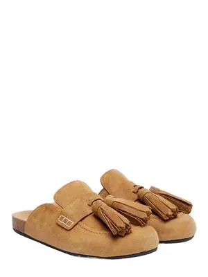 JW Anderson Suede Mules - Brown