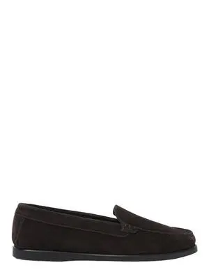 SAMAN AMEL City Suede Loafers - Brown