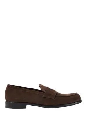 Kiton Suede Loafers - Brown
