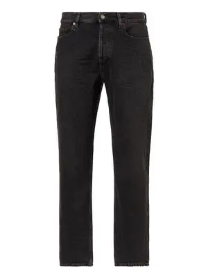 Saint Laurent Mick Straight Jeans - Grey