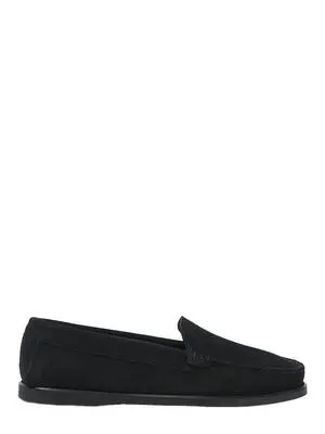 SAMAN AMEL City Suede Loafers - Black