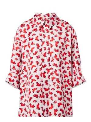 JIL SANDER Printed Viscose Shirt - Multicoloured