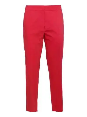 CLIPS Pressed-crease Trousers - Red