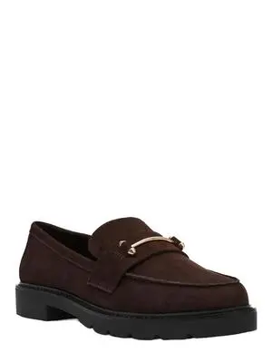 Anne Klein Emme Bit Loafer Chocolate