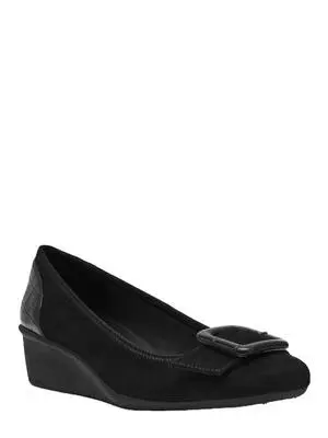 Anne Klein Wyatt Wedge Pump Black