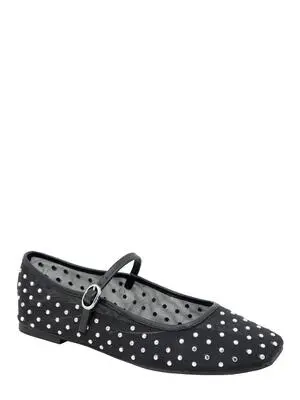 KENNETH COLE Jasper Mary Jane Flat - Black Mesh
