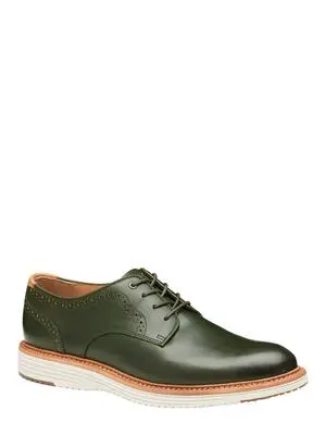 Johnston & Murphy Upton 175th Plain Toe Derby - Olive Oiled Full Grain