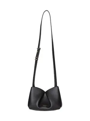 Rag & Bone Small Bloom Leather Crossbody Bag - Bla