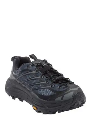 Hoka Mafate Three2 Wordmark Sneaker Black/outer Orbit