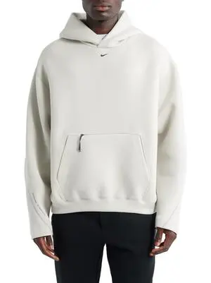 Nike Oversized Hoodie - Light Bone/black