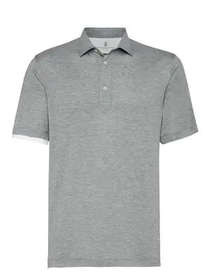 BRUNELLO CUCINELLI Jersey Polo Shirt
