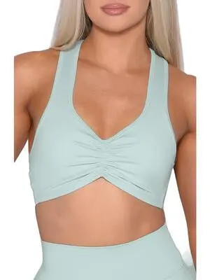 BOMBSHELL SPORTSWEAR Scrunch Tank Bra Mist