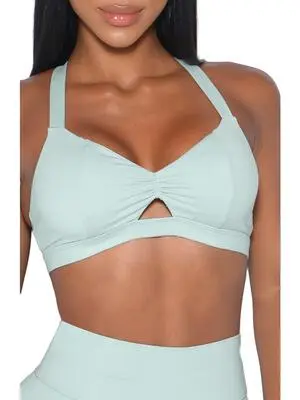 BOMBSHELL SPORTSWEAR Sweetheart Sports Bra - Mist
