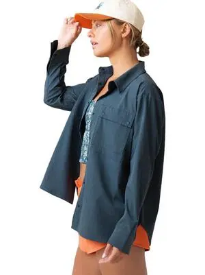 NANI Base Camp Button-down Shirt - Dark Summit