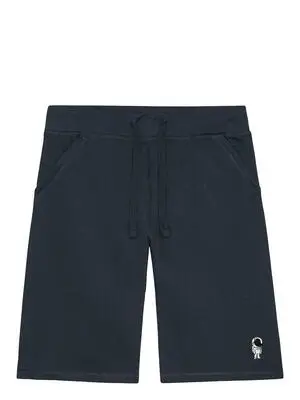 DALIX Astronaut Midweight Fleece Shorts - Navy Blue