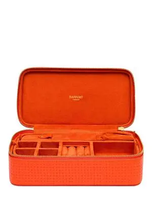 RAPPORT LONDON Charlotte Jewelry Case - Orange