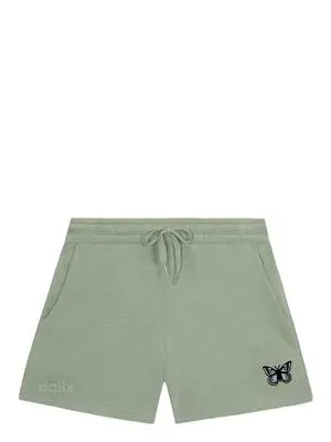 DALIX Butterfly Midweight Fleece Shorts - Sage