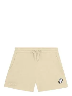 DALIX Midweight Fleece Shorts - Bone