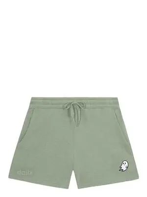 DALIX Midweight Fleece Shorts - Sage