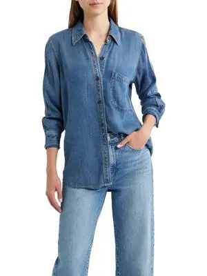 RAILS Atticus Denim Button-Up Shirt