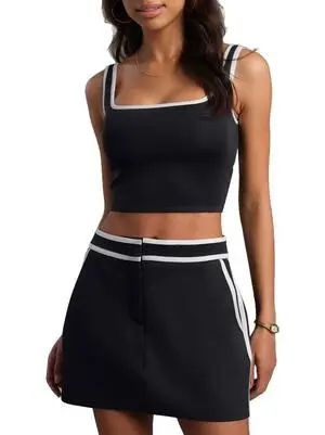 RHONE Ace Longline Sports Bra - Black