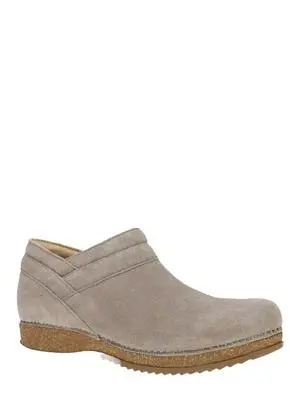 Dansko Muriel Bootie - Taupe Suede
