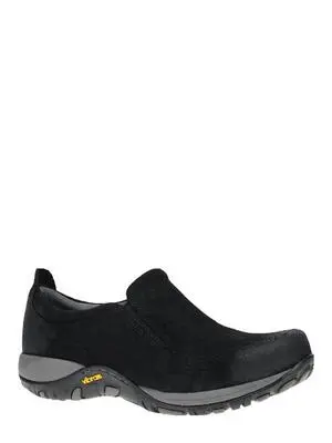Dansko Pippy Waterproof Clog - Black Burnished Suede