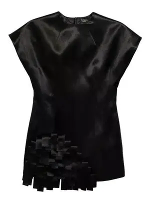 A.W.A.K.E. Mode Rectangle-detail Top - Black