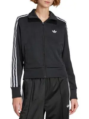 Adidas Firebird Adicolor Knit Track Jacket Black/white