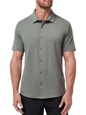 Travis Mathew The Heather Polo - Dark Olive