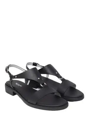 NEROGIARDINI Slingback Sandal Black