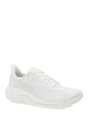 HOKA Arahi Stability Athletic Sneakers - White/white
