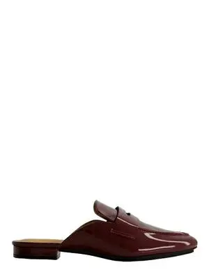 Bernardo Balda Loafer Mule - Bordeaux