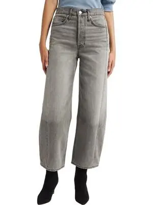 VERONICA BEARD Ryder High-Waist Barrel-Leg Jeans
